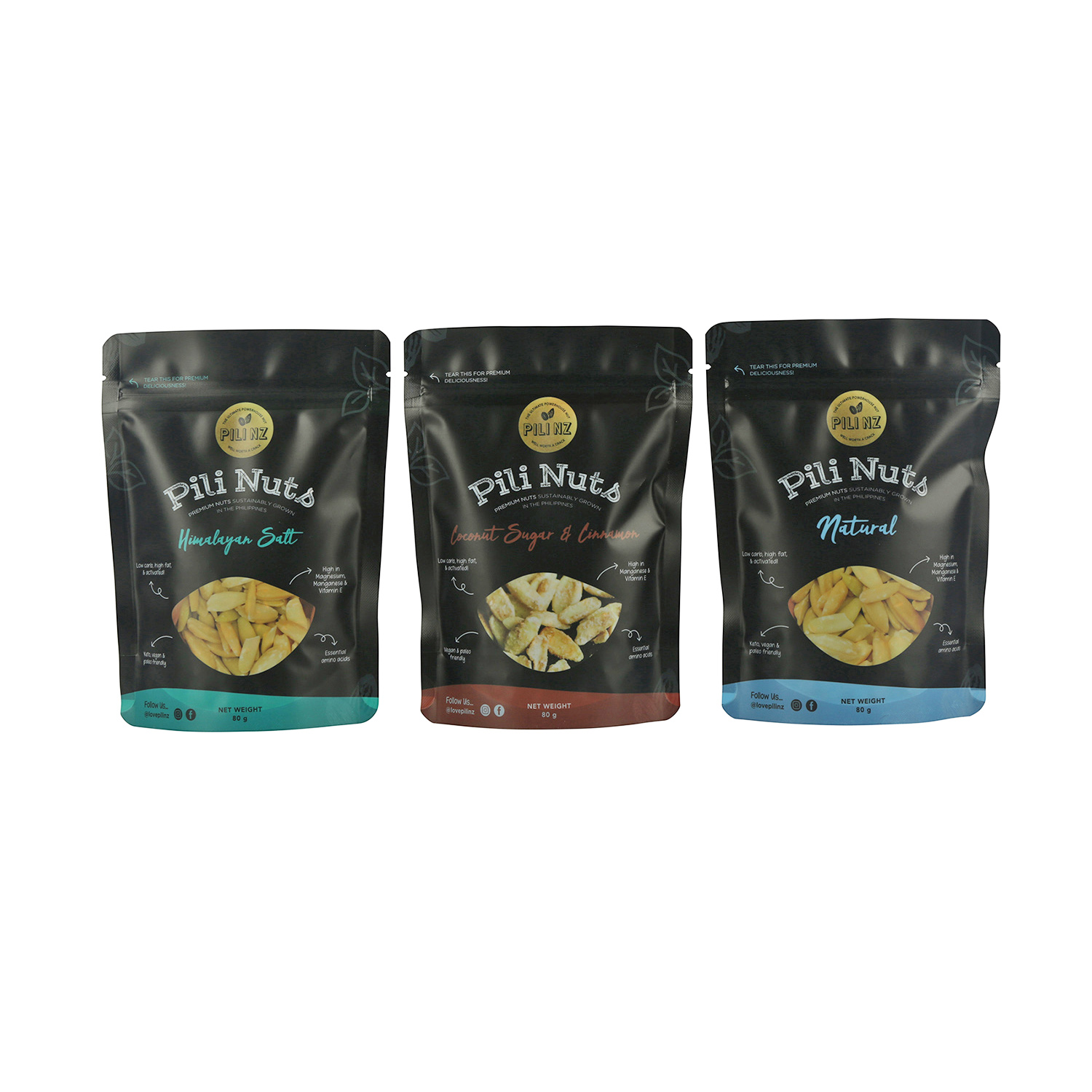 Custom Printing Matte Finish Recyclable Organic Peanut Bags - Buy ...