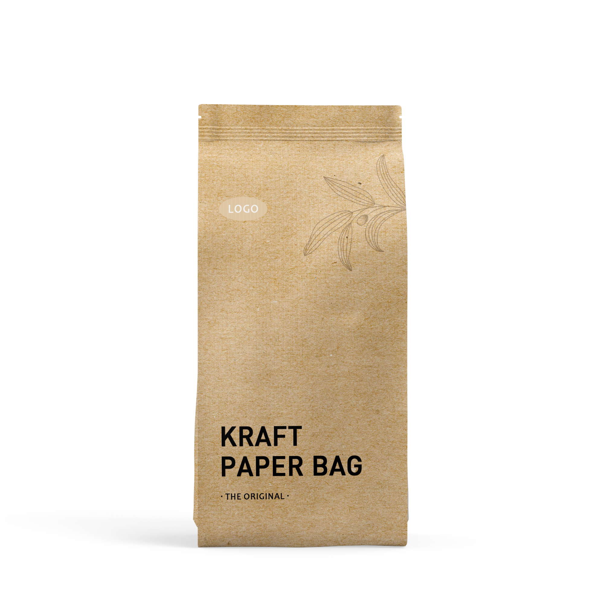 Kraft Paper Side Gusset Bag - Buy kraft paper side gusset bag, kraft ...
